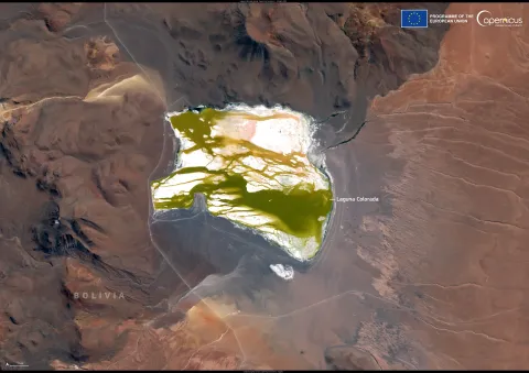 Laguna Colorada, Bolivia | EU Space Policy